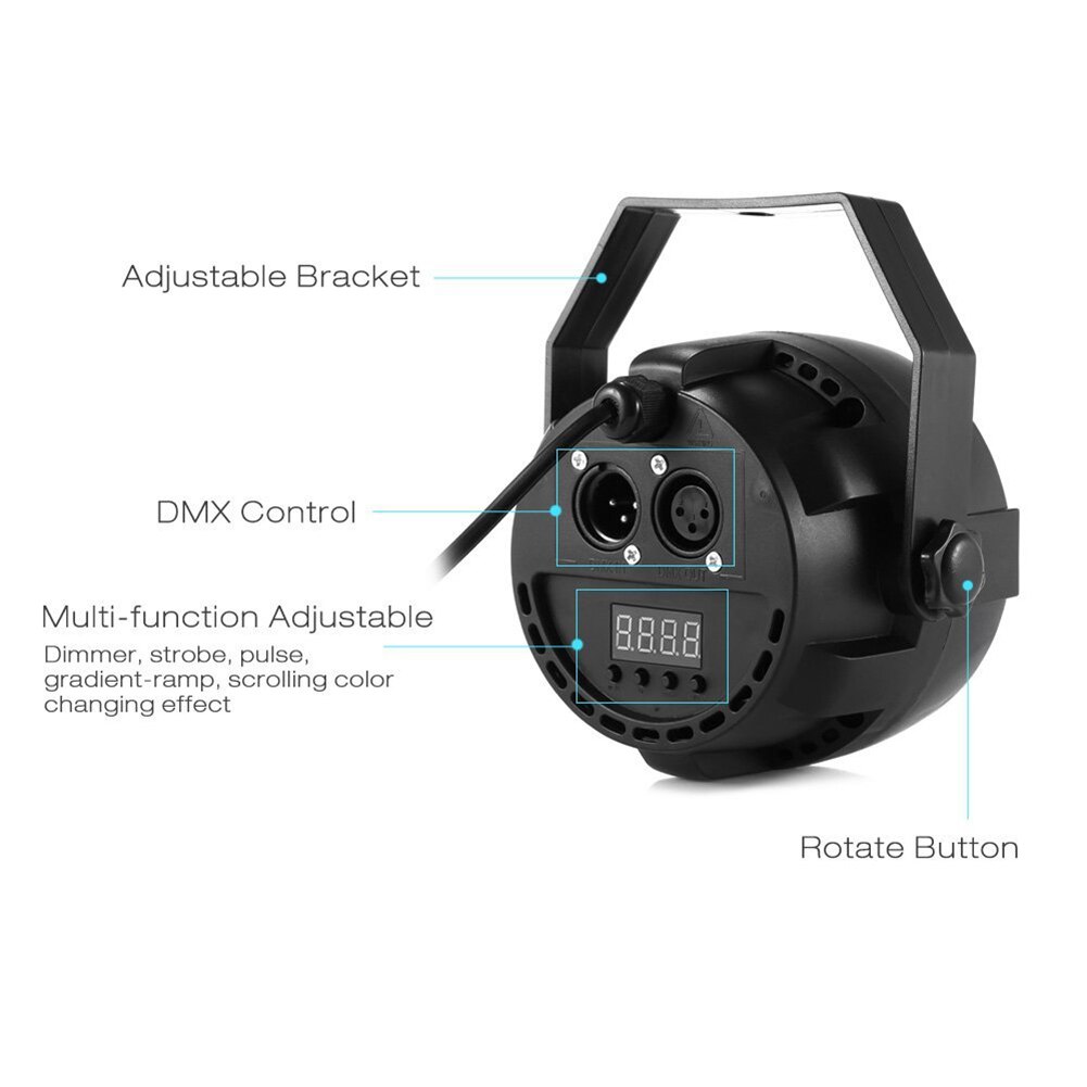 Par light Black Light Bar 18 LED x 3W UV Light Neo... – Grandado