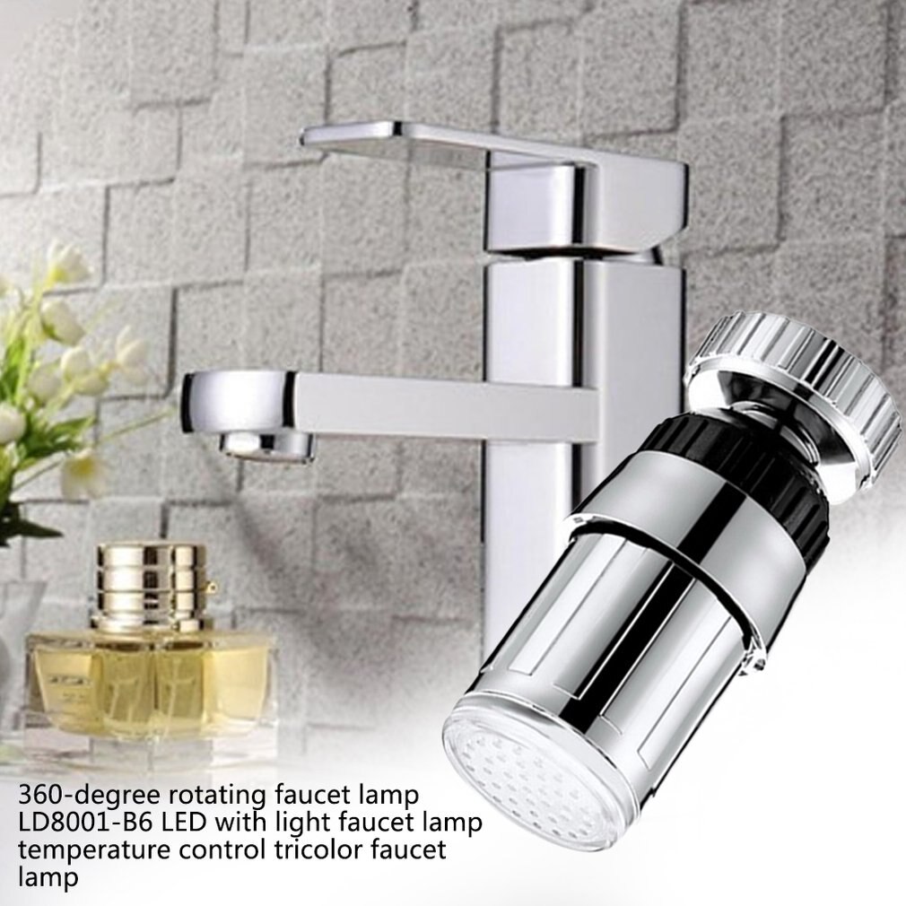 Battery Glow LED Water Faucet Light Changing Glow ... – Grandado