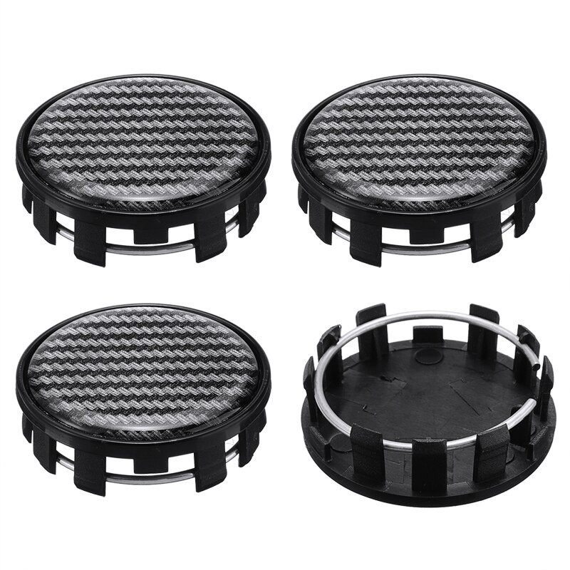 4pcs 54mm 9 Lugs Black ABS Plating Car Wheel Cente... – Grandado
