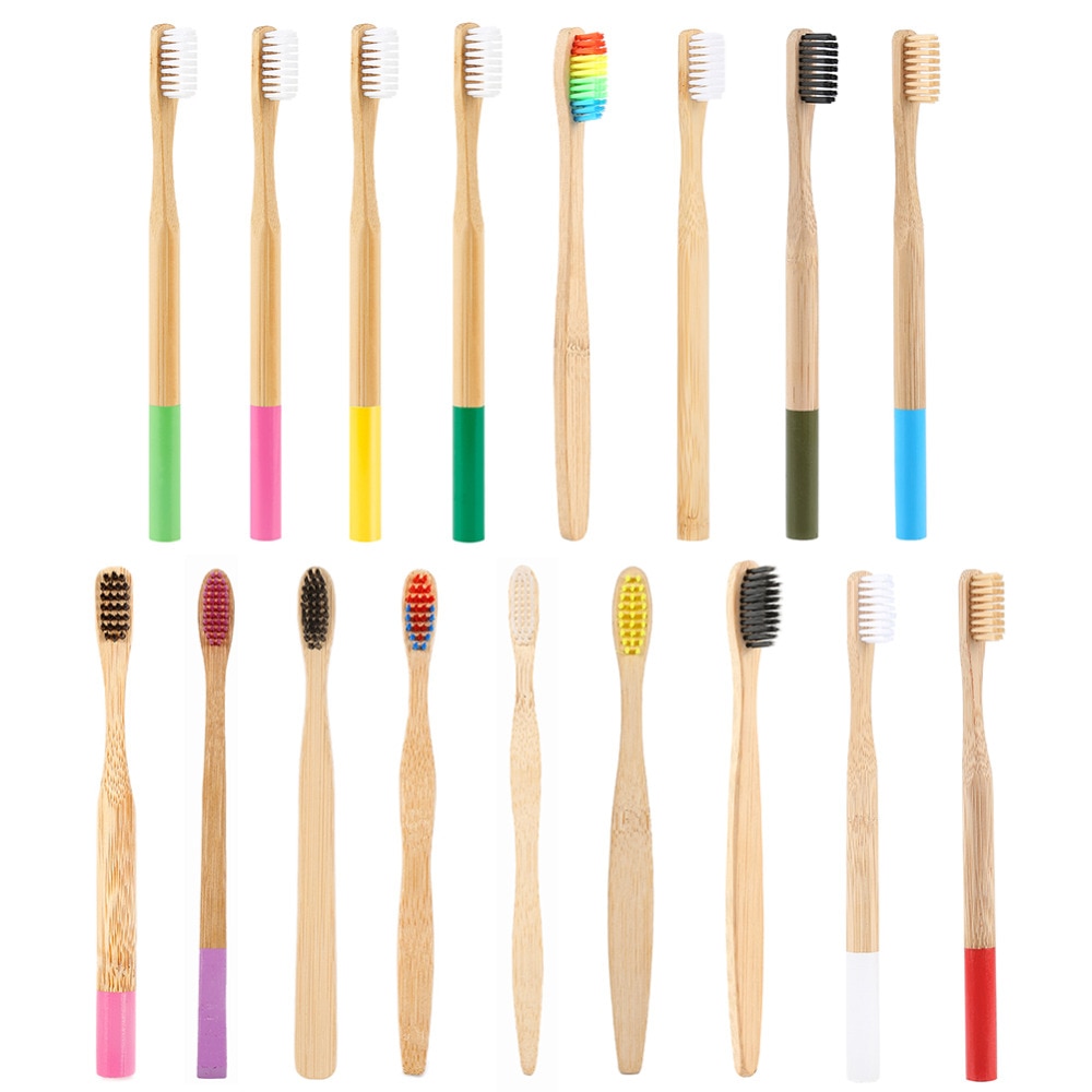 17 Colors Bamboo Toothbrush Natural Low-carbon Eco... – Vicedeal