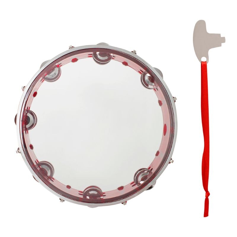 Stainless Steel Self-Tuning Hand Tambourine J93 10... – Grandado