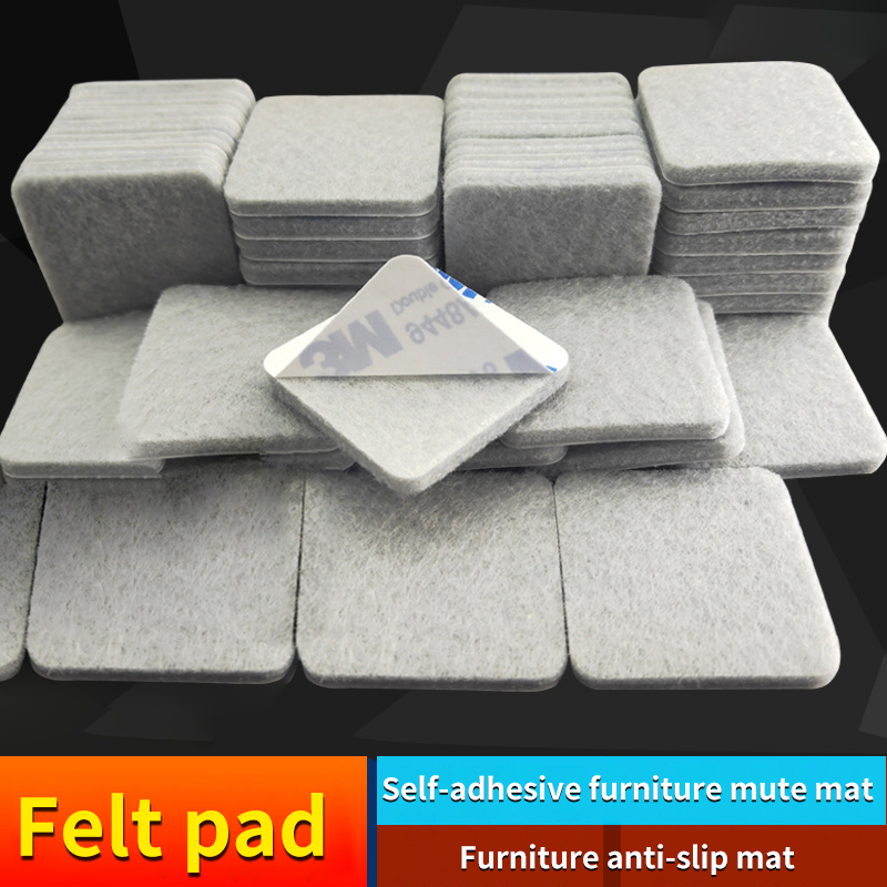 Grijs Ronde Rechthoekige Dikke Vilt Meubelen Kusse... – Vicedeal