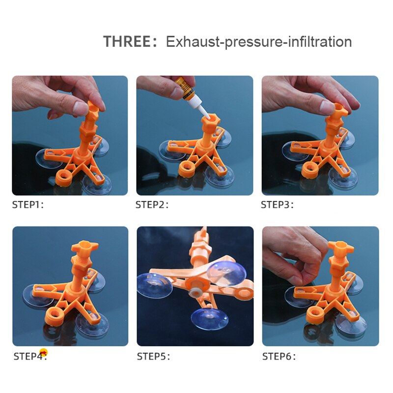 Windshield Repair Kit Quick Fix Car Windscreen Bul... – Vicedeal