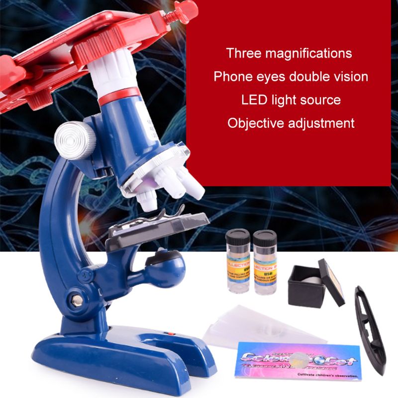 Biological microscope 1pc 100X-1200X Educational S... – Grandado