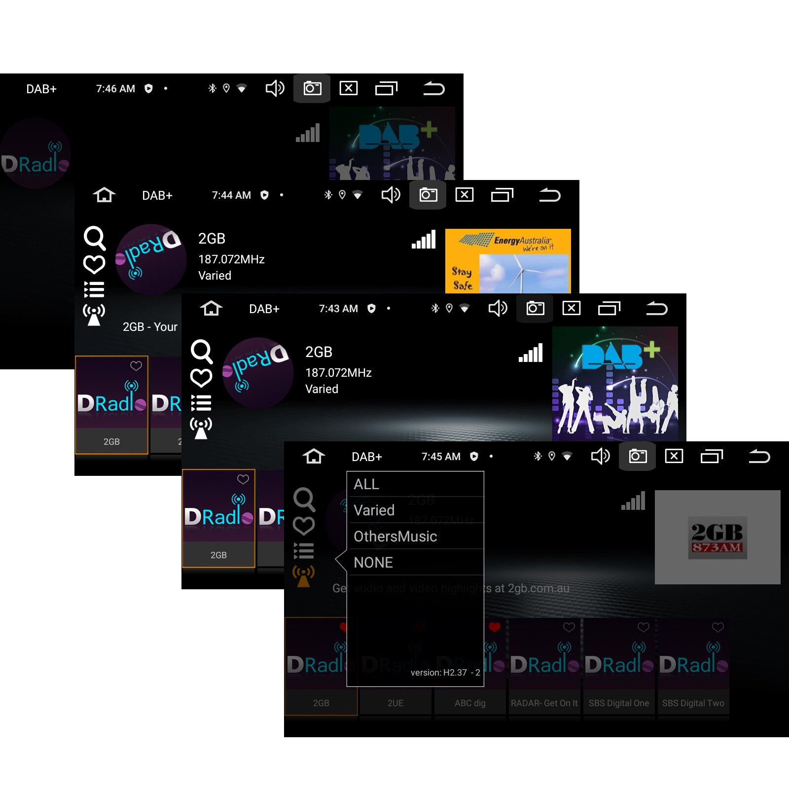 DAB+ 004S DAB Box Digital Radio Antenna Tuner FM T... – Grandado