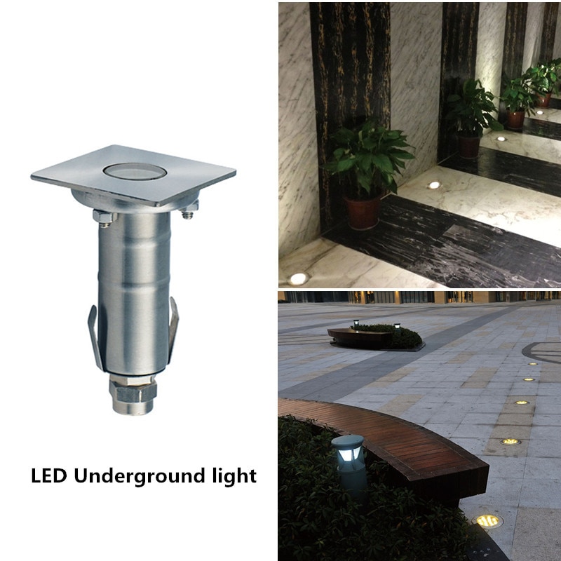 LED Underground Light Waterproof IP68 1W Ground Ga... – Grandado