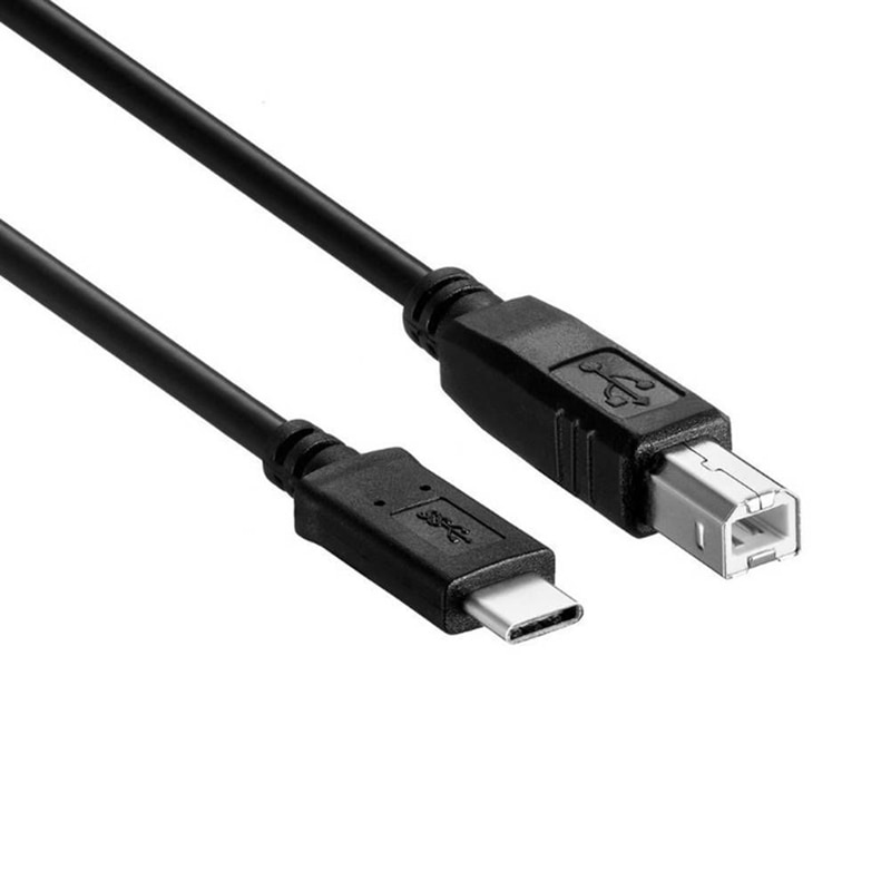 Usb-c usb 3.1 type c han til usb 2.0 usb b han dat... – Grandado