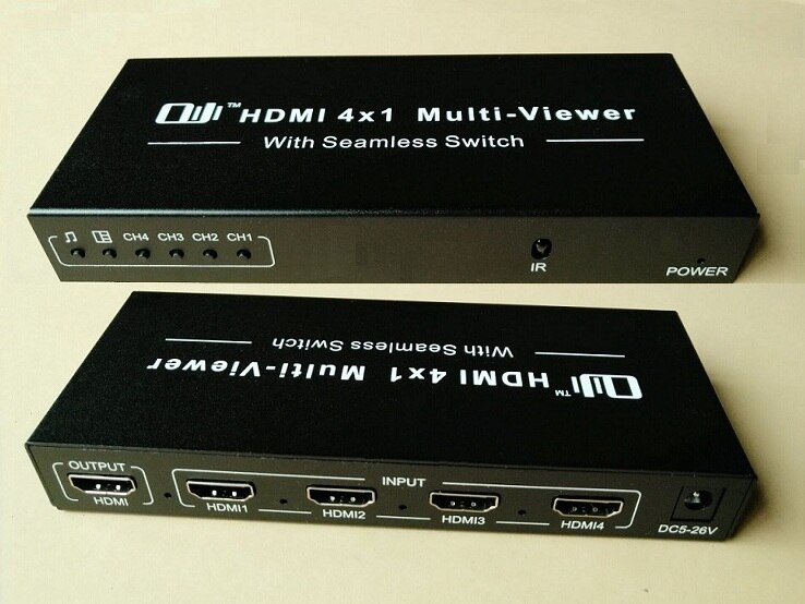 Hdmi 4X1 Schakelaar Quad Multi Viewer Splitter Ult... – Vicedeal