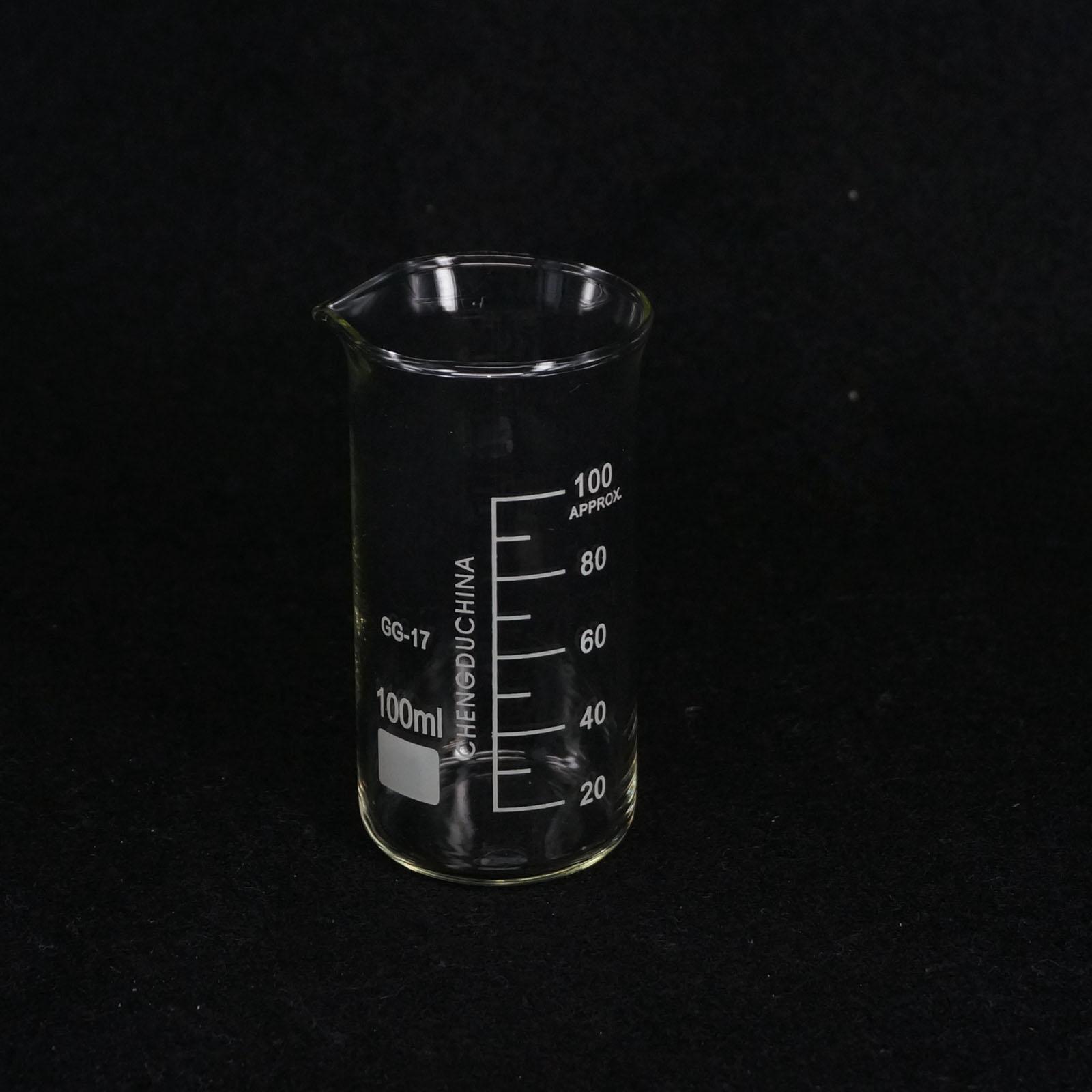 100ML Tall Form Beaker Chemistry Lab GG-17 Borosil... – Grandado