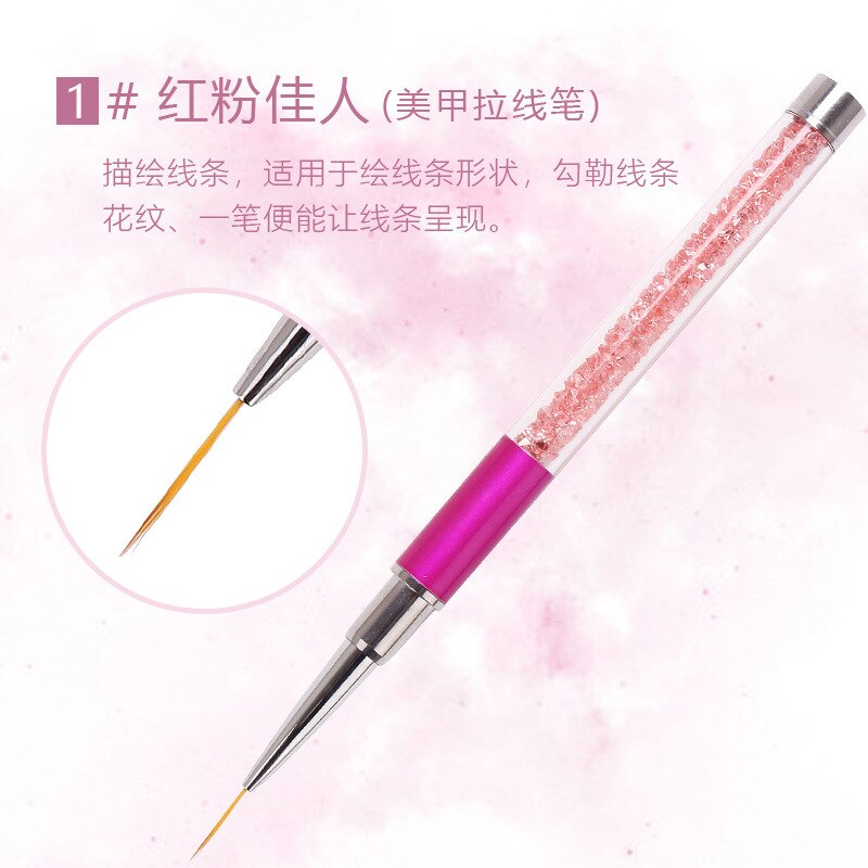 UV Gel Pinsel Liner Malerei Stift Acryl Zeichnung ... – Vicedeal