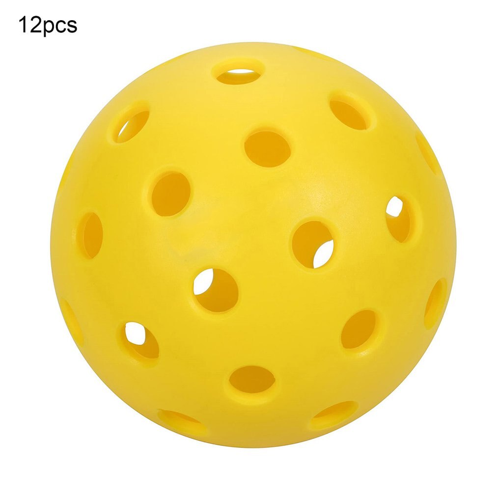 12 Stuks Pack Duurzaam Outdoor Pickleball Ballen 4... – Grandado