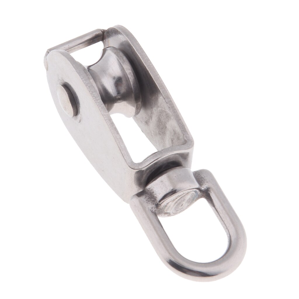 Single Pulley Block Rope Rigging 304 Marine Grade ... – Vicedeal