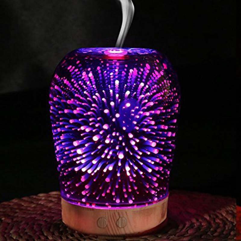 Eu Plug 3D Essentiële Olie Diffuser,100Ml Aromathe... – Grandado