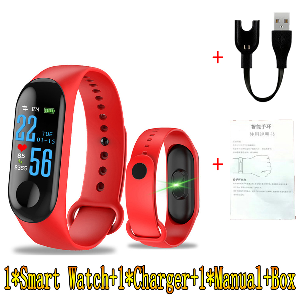 M3 Smart Wristband Band 4 Bracelet Bluetooth Watch... – Vicedeal
