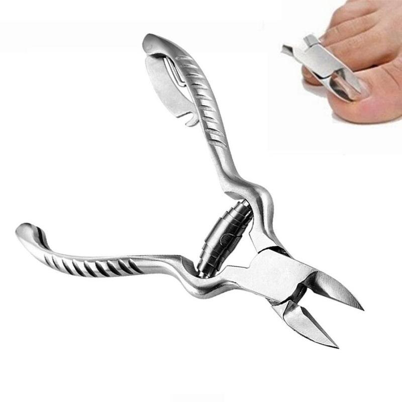 steel Toe Nail Nippers Chiropody Nails 12.4cm Tool... – Grandado