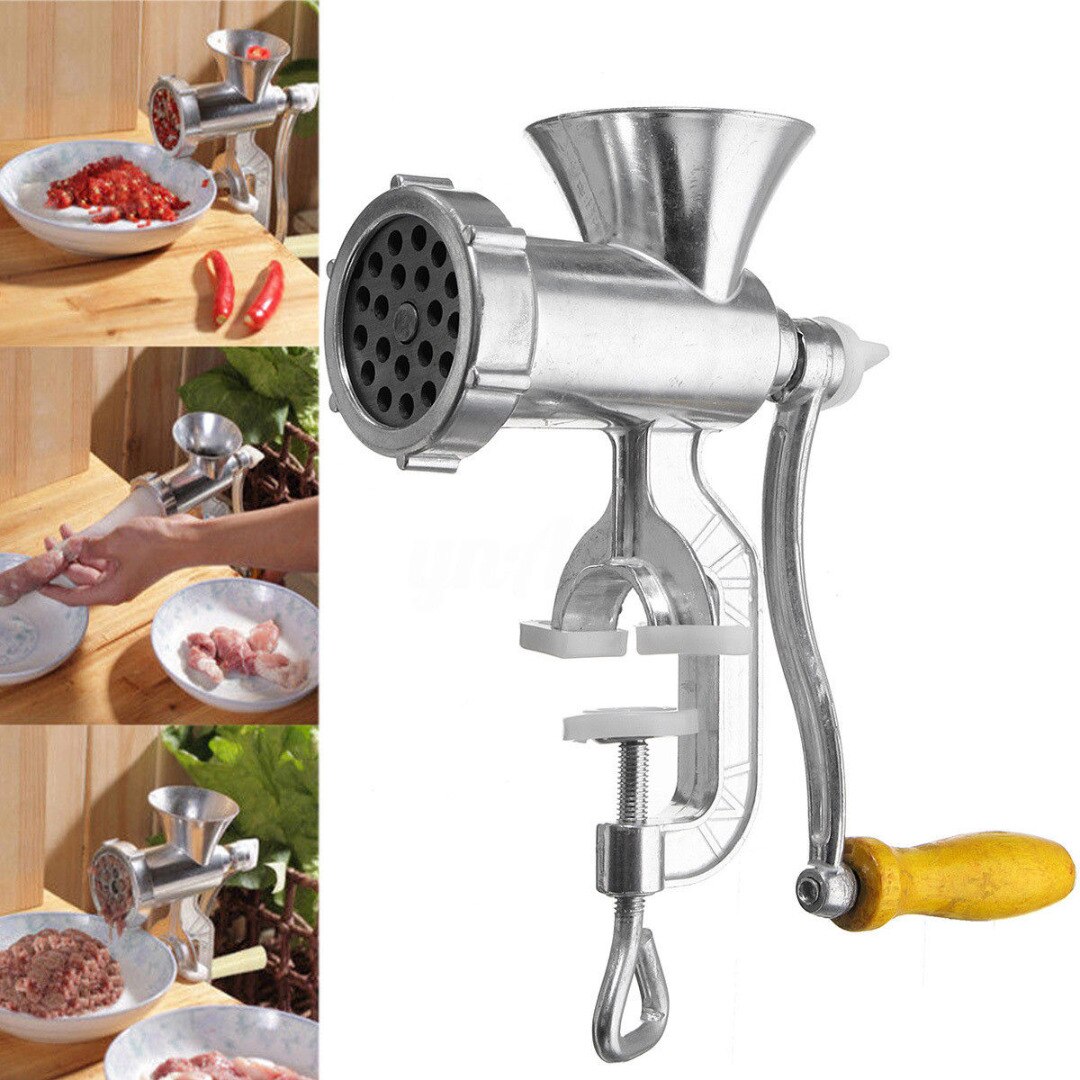 Manual Mincer Meat Grinder Pasta Maker Hand Operat... – Vicedeal