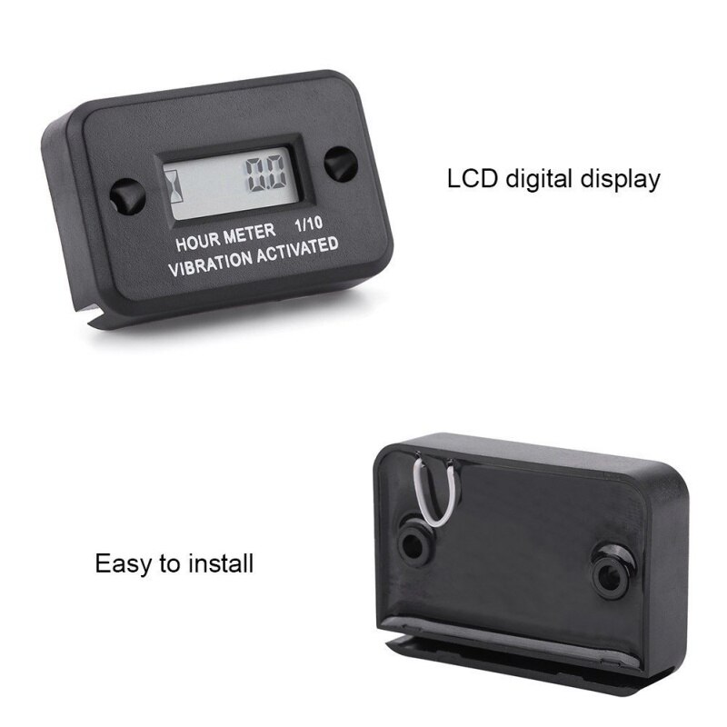 Compteur horaire activé par Vibration Tach pour mo... – Grandado