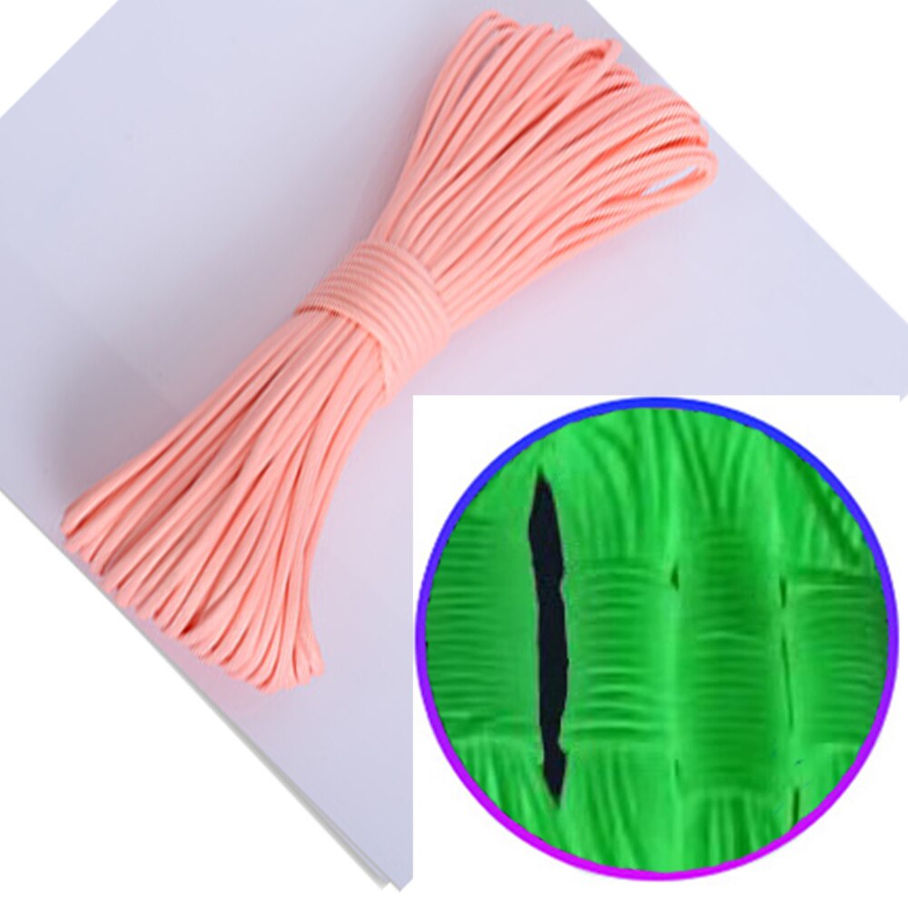 Dia 6MM 5 KN 1 Cores Luminous reflection paracord ... – Grandado