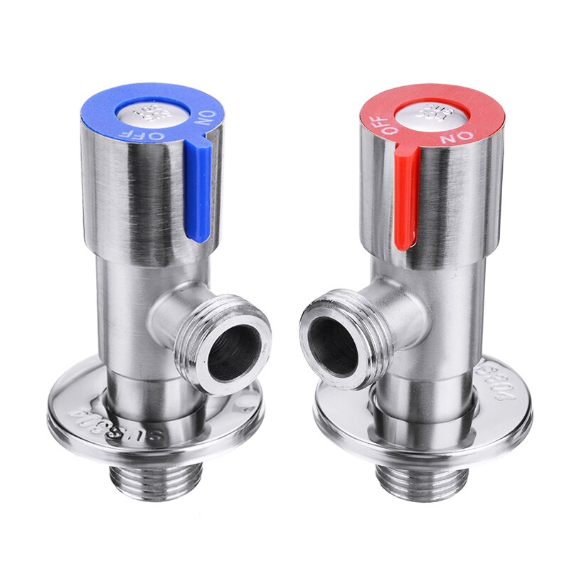 2pcs 1/2" Stainless Steel Ball Valve Corner Wash B... – Grandado