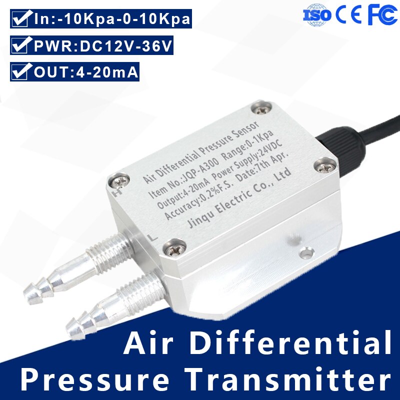 4-20mA Output Air Wind Pressure Transmitter Air Pr... – Vicedeal