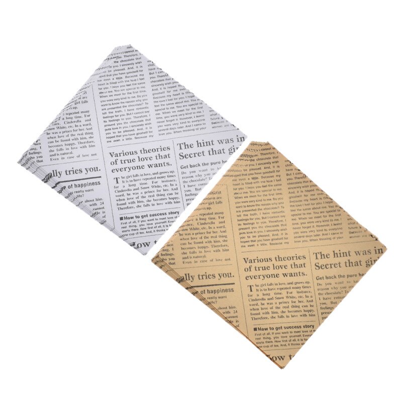20pcs Vintage Newspaper Origami 10x10cm Antique Pa... – Grandado