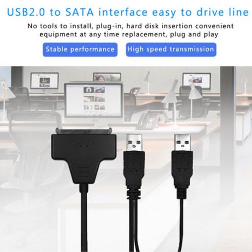 USB 3.0 to SATA 2.5" Adapter Cable Reader for Exte... – Grandado