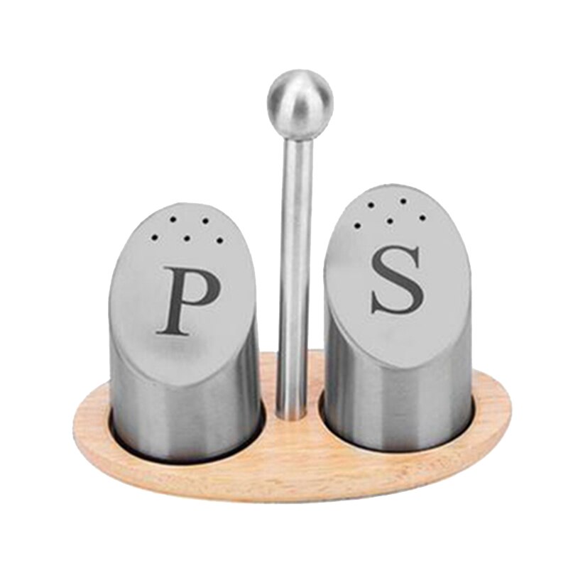 Edelstahl Salz Pfeffer Shaker Set Gewürz Box mit S... – Vicedeal
