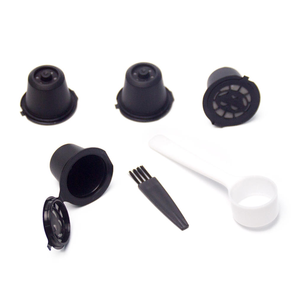 4 stuks Herbruikbare Hervulbare Koffie Capsule Peu... – Grandado