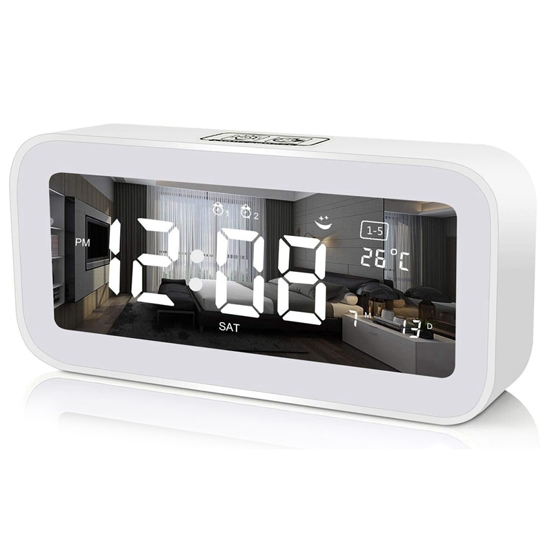Digitale Uhr-Sonnenaufgang Wecker für Schlafzimmer... – Vicedeal