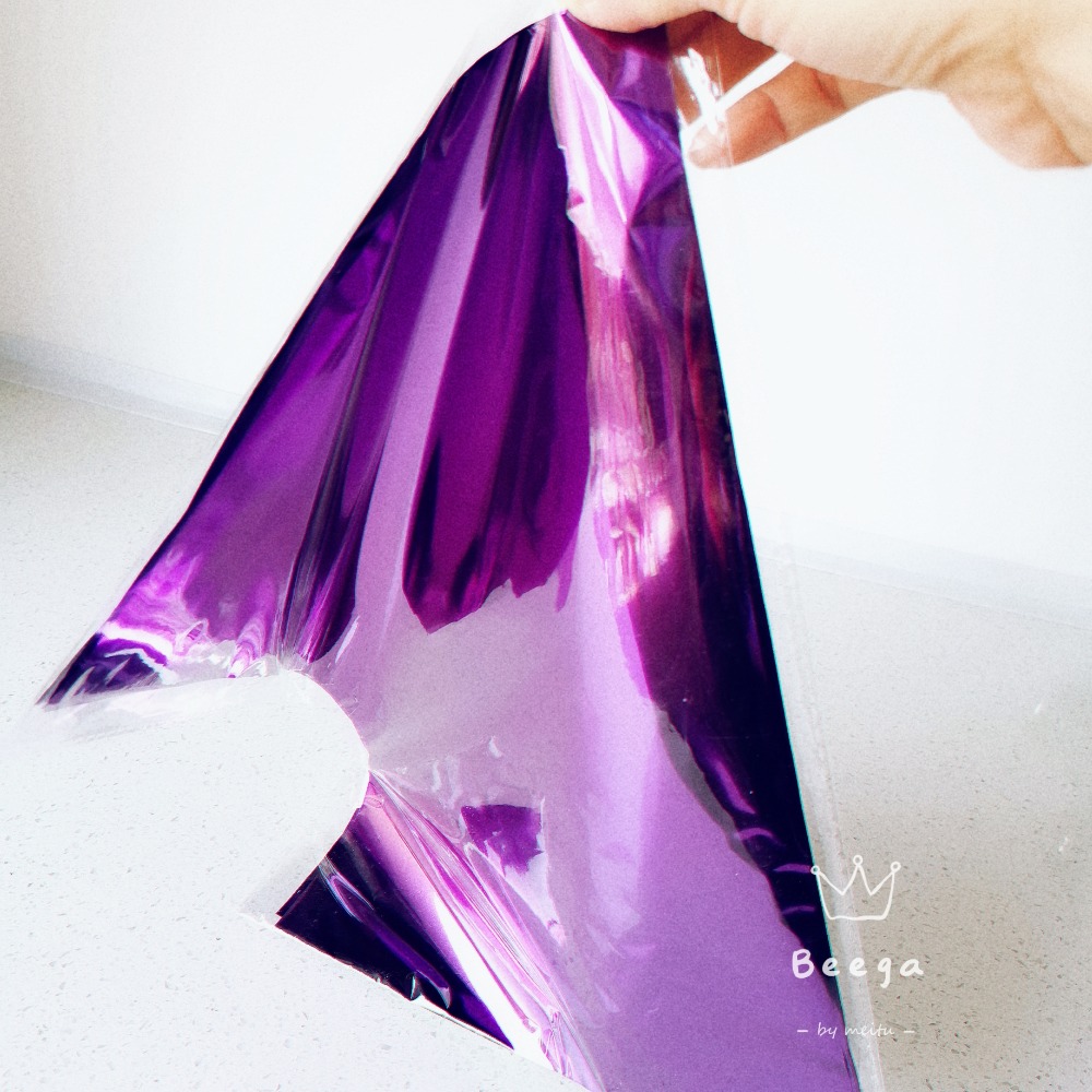 Papel de aluminio Morado para estampar en , Materi... – Grandado