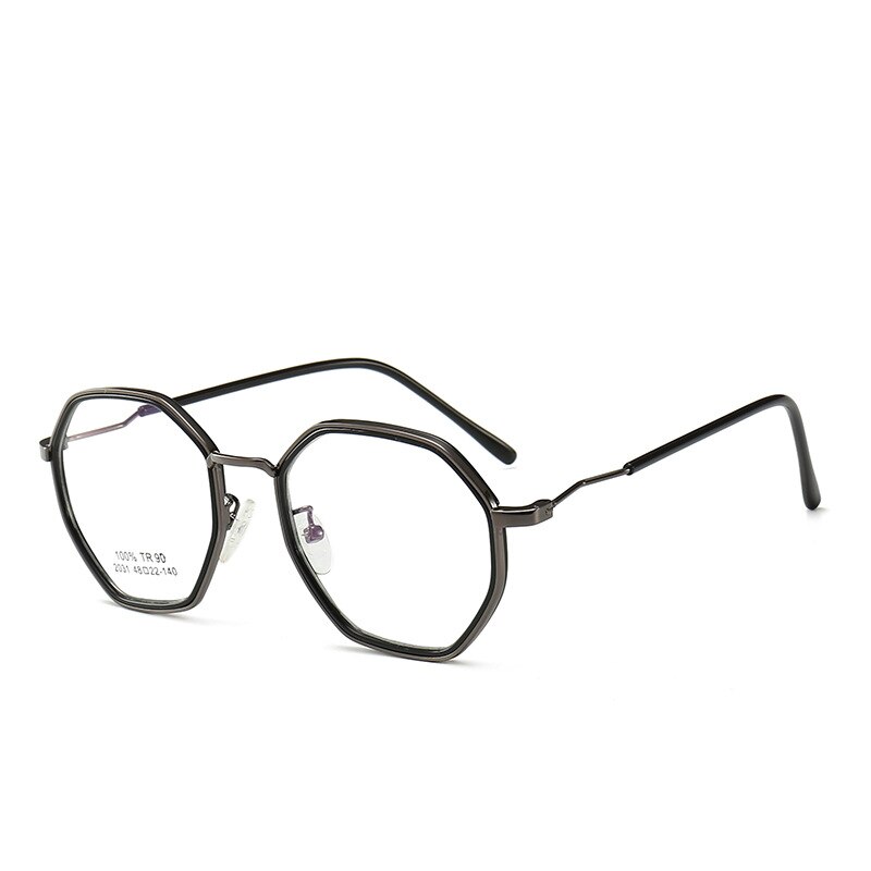 Higodoy Retro Women Metal Glasses Frame For Men Po Vicedeal