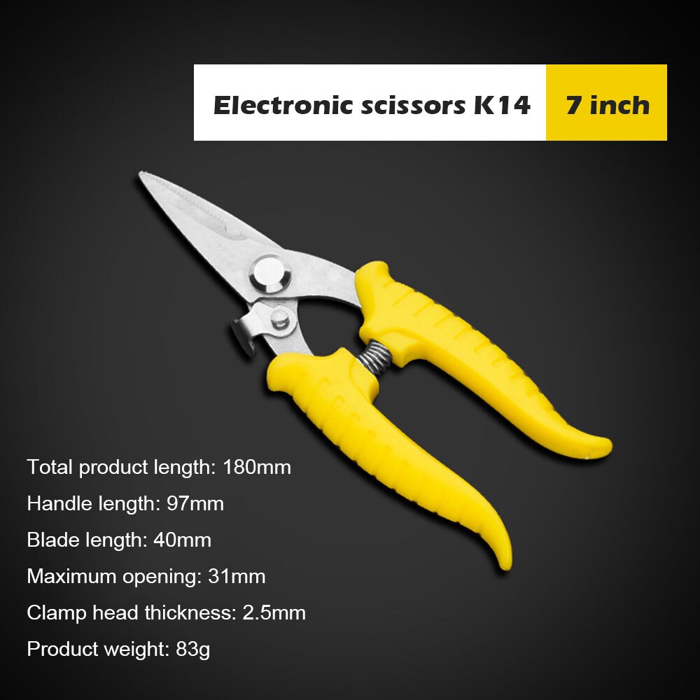BAOLIAN Electrician Scissors Wire Stripping Scisso... – Grandado