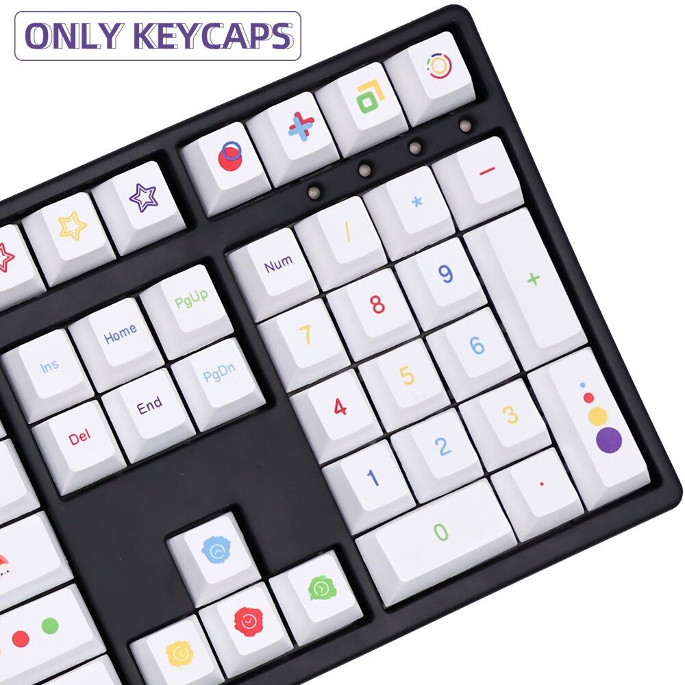 Color pen mechanical keyboard keycap for 61/64/68/... – Grandado