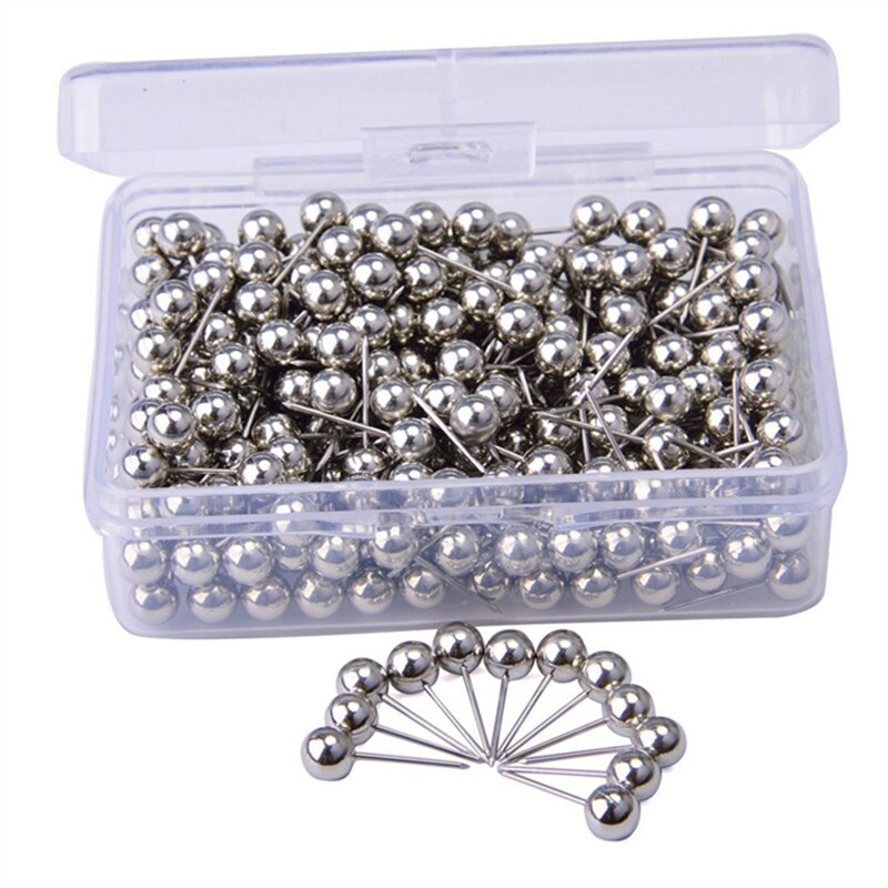 300pcs/set 5mm Sewing Needles metallic color pin t... – Grandado