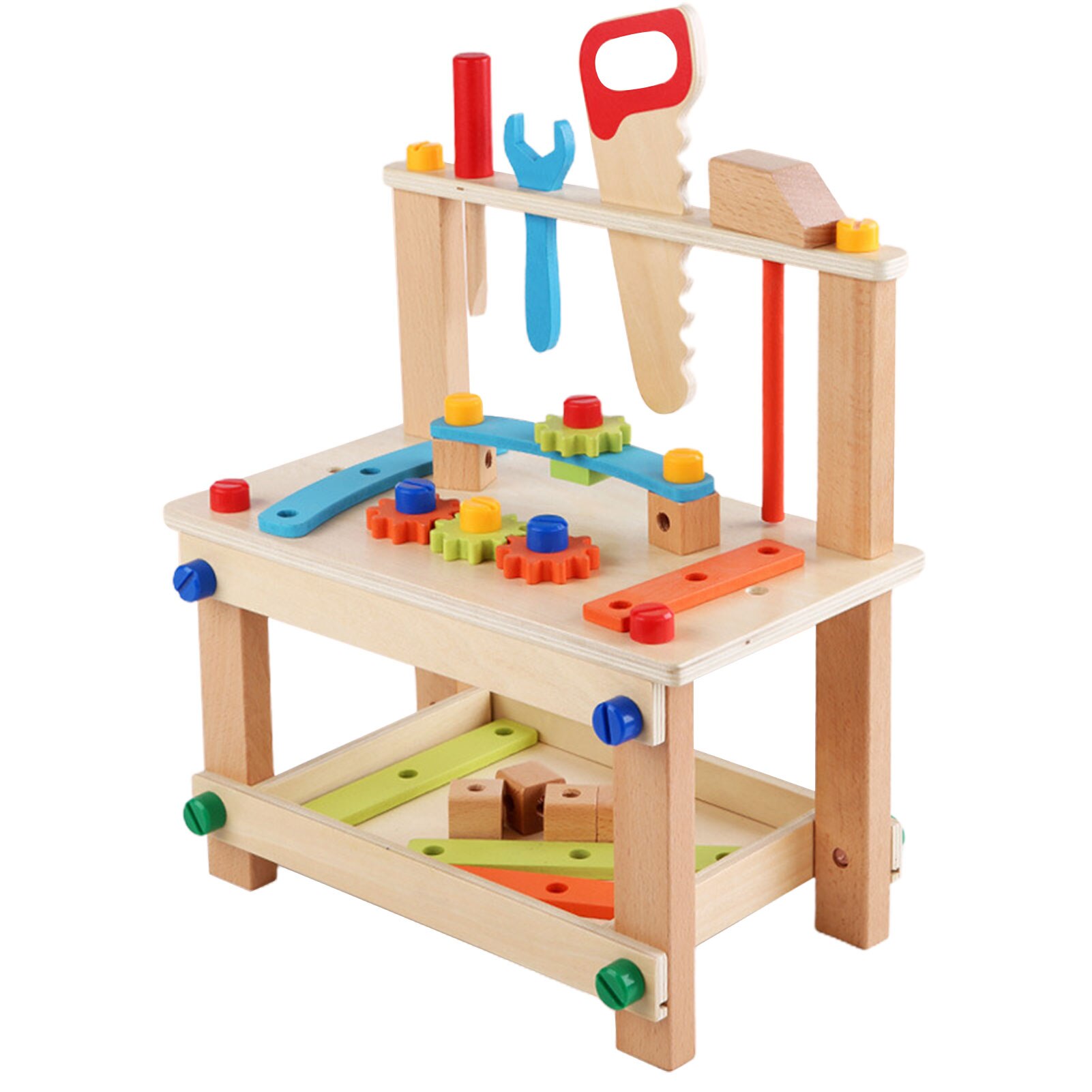 Wooden Construction Toy Innovative Educational DIY... – Vicedeal