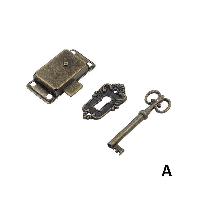 1 Set Retro Locks Durable Portable Vintage Antique... – Grandado