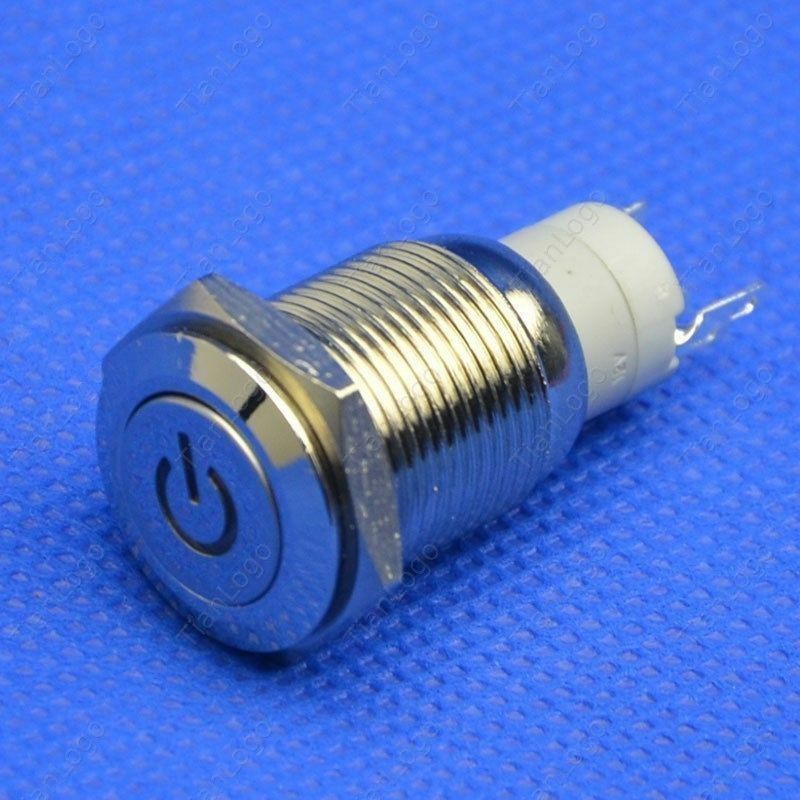16 Mm Dc 12V Push-Knop Angel Eye Led Metal Switch ... – Vicedeal
