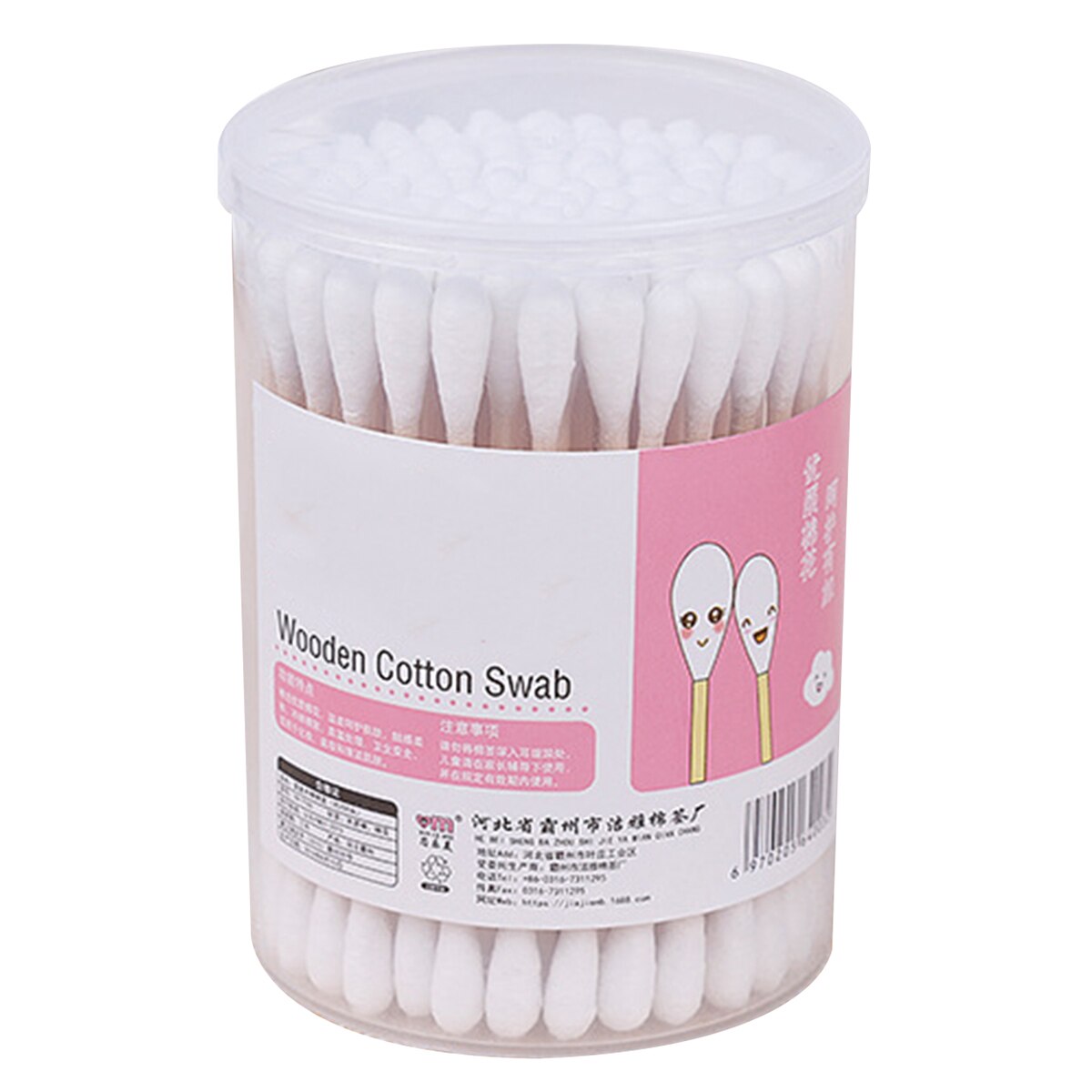 500 Counts Disposable Cotton Swabs Double Tips Cot... – Vicedeal