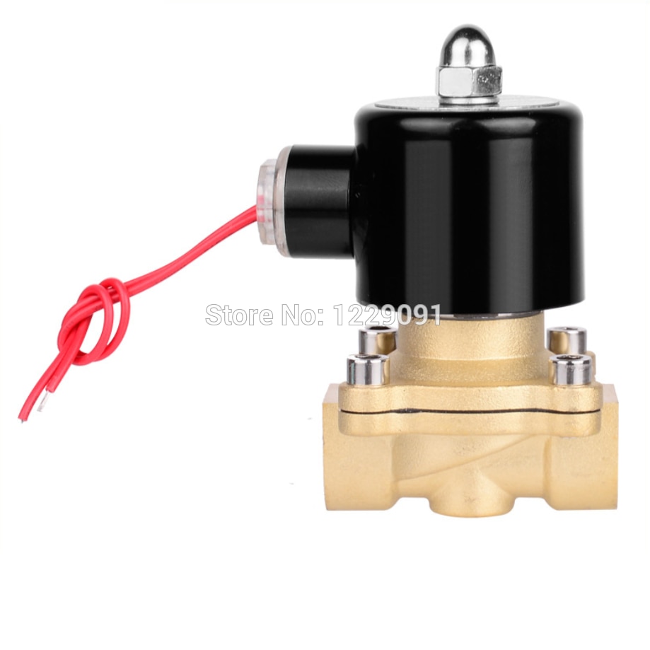 Válvula Solenoide de latón normalmente cerrada 2W ... – Vicedeal