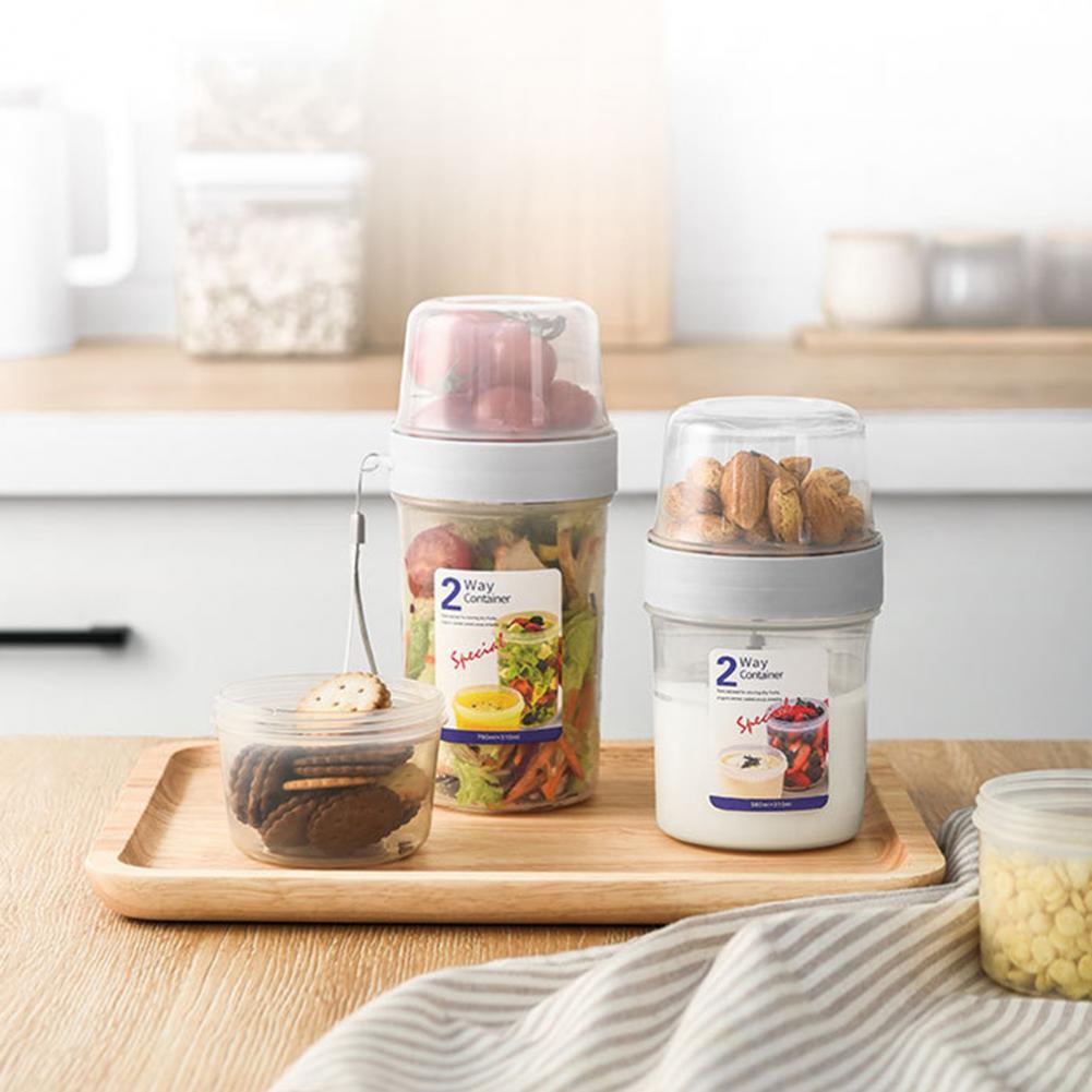 Breakfast Drink Cup Separate Milk Snack Cup 5 Size... – Grandado
