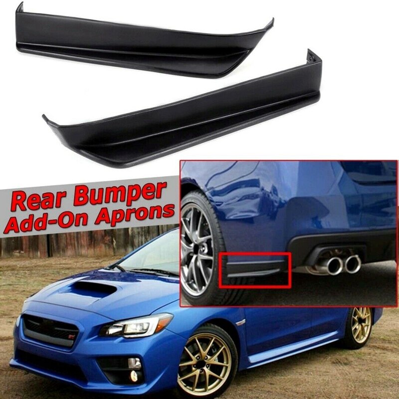 2X Car Rear Bumper Lip Aprons Spats Splitters Diff... – Grandado