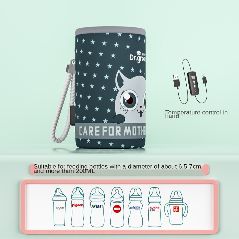 USB Insulation Baby Feeding PPSU Bottle Warmer Wid... – Grandado