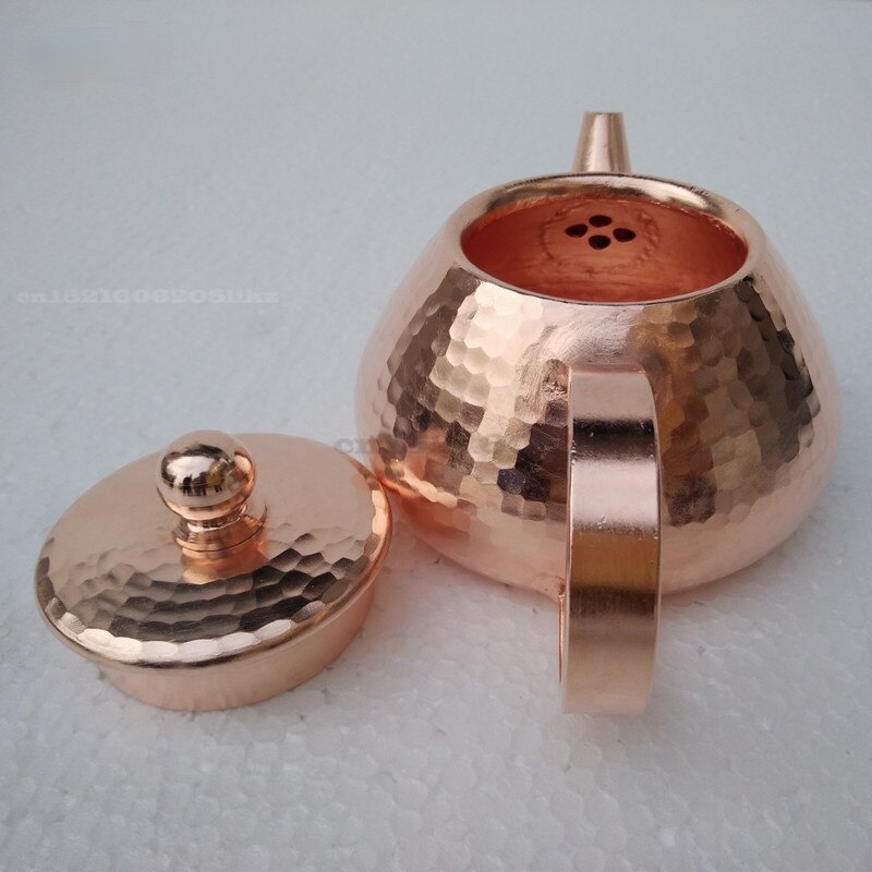200ml Pure Red Copper Kettle Thickened Copper Kett... – Grandado