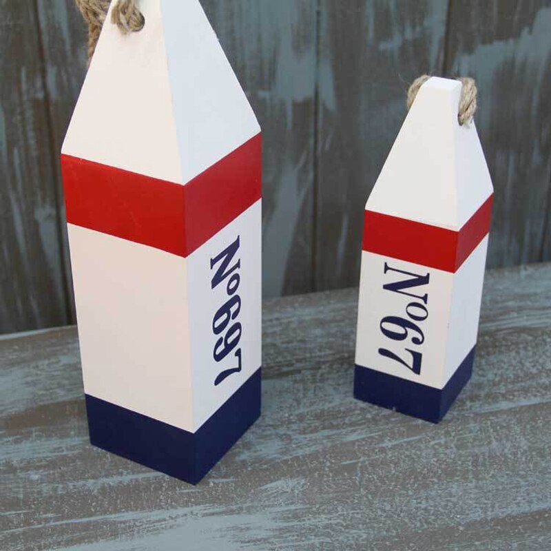 2PCS/SET Wood Float Mediterranean NO.697 Buoy Phot... – Grandado