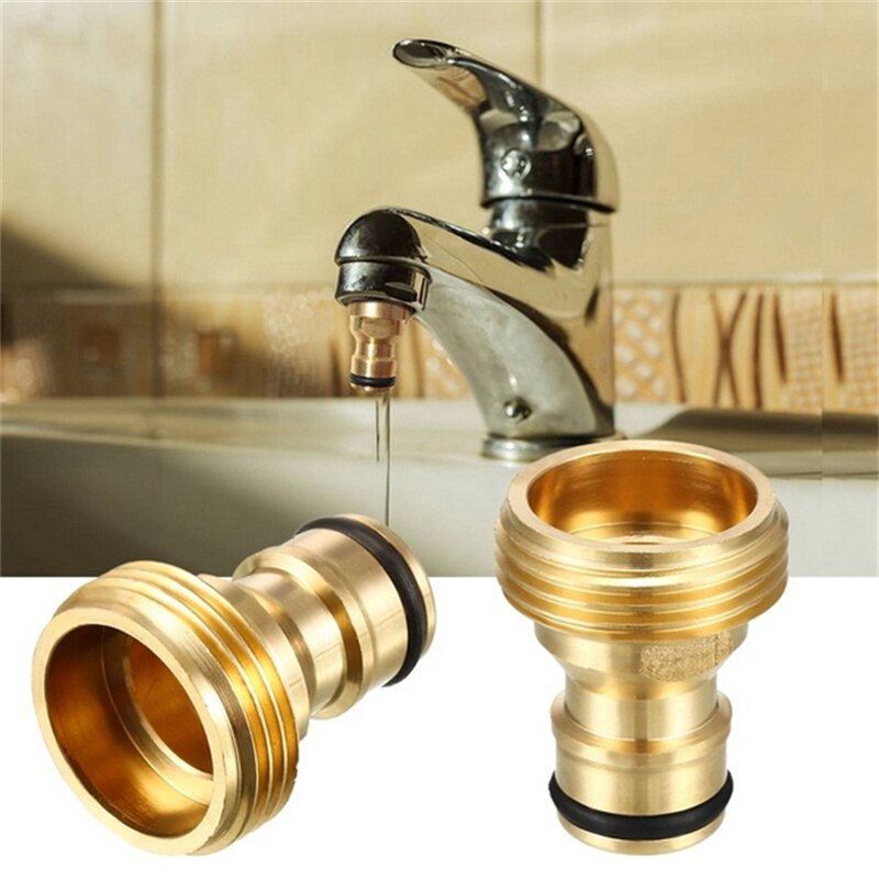 Universal 23 mm Hose Tap Kitchen Adapters Brass Fa... – Grandado