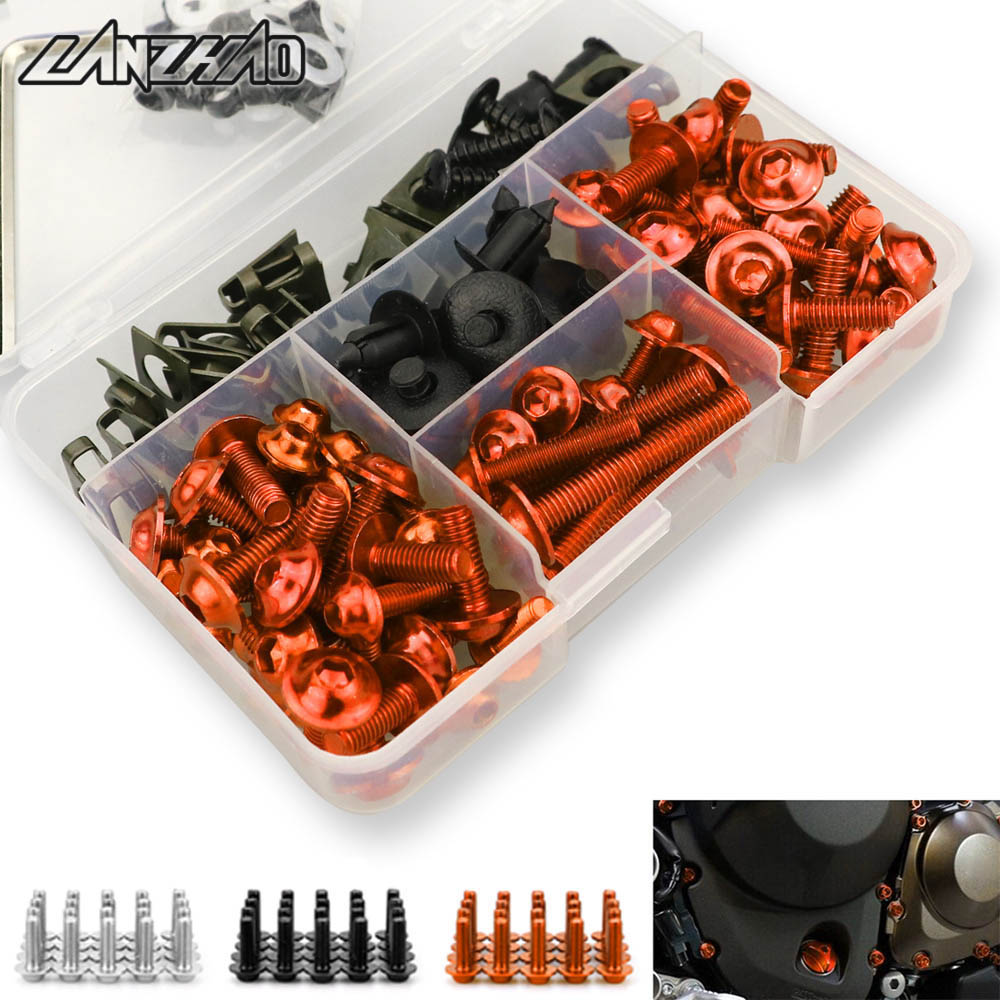 Motorcycle Fairing Bolts Screw Nut Clip Kit Bodywo... – Vicedeal