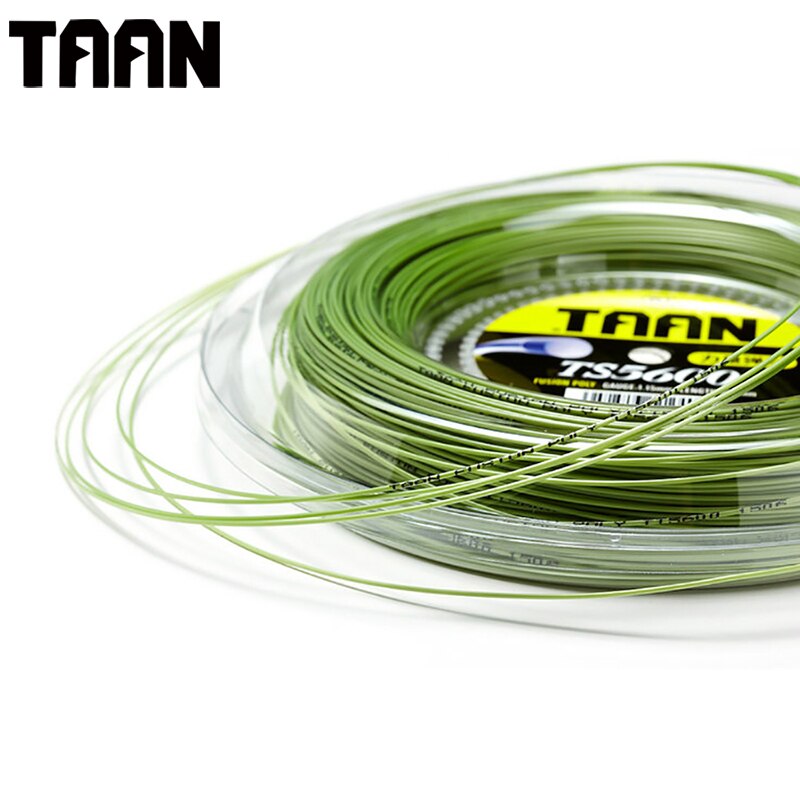 1 Reel TAAN TS5600Tennis String 1.15mm Round Polye... – Grandado