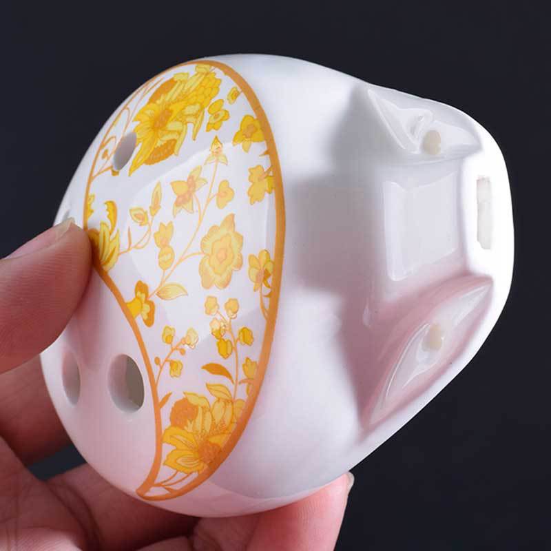 6 Hole Ocarina Midtone C Small Porcelain Flute Chi... – Vicedeal
