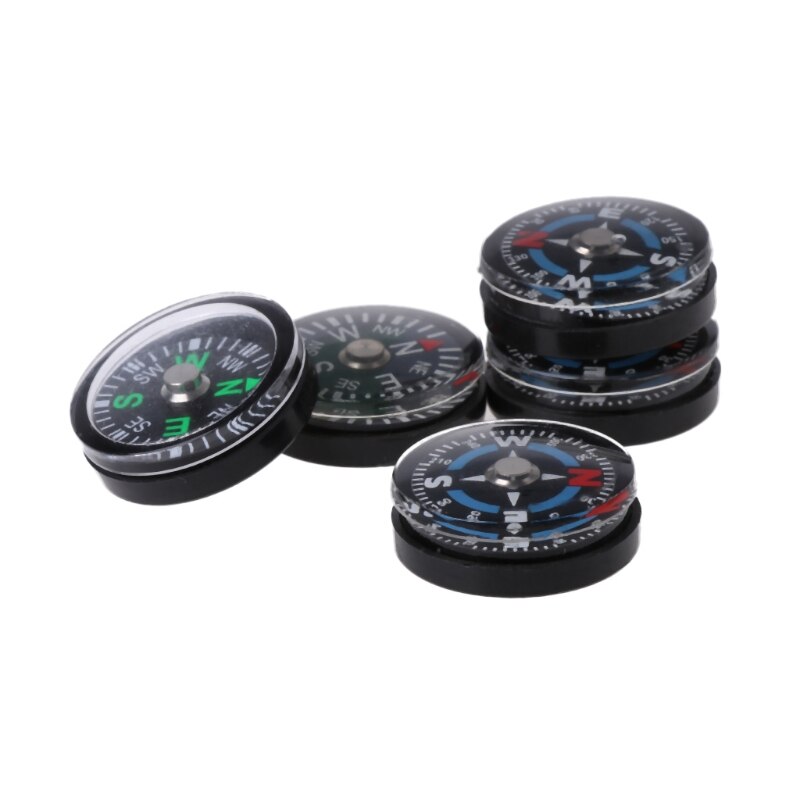 5pcs 18mm Portable Mini Compasses Camping Travel H... – Grandado