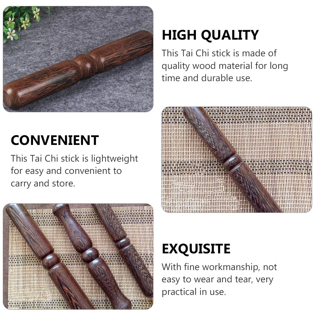 1Pc Wood Tai Chi Ruler Tai Chi Stick Kungfu Practi... – Grandado